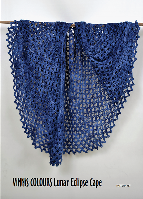 Ravelry: Lunar Eclipse Cape pattern by Stephanie Davies
