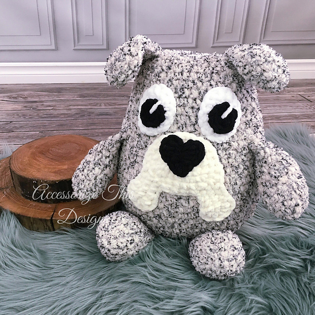 Ravelry: "Dan" the Dog Critter Cuddler pattern by Darling Maple Designs