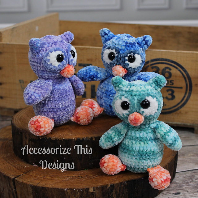Ravelry: Pocket Pal Owl pattern by Darling Maple Designs