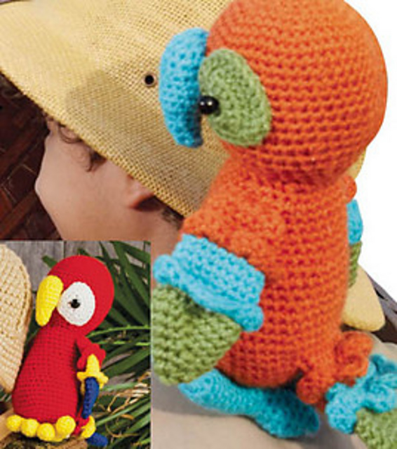 Ravelry: Parrot Pals pattern by Nancy Anderson