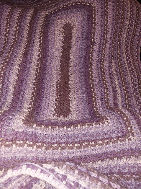 Ravelry: Craftymom4ever's Waffle Rectangle Afghan
