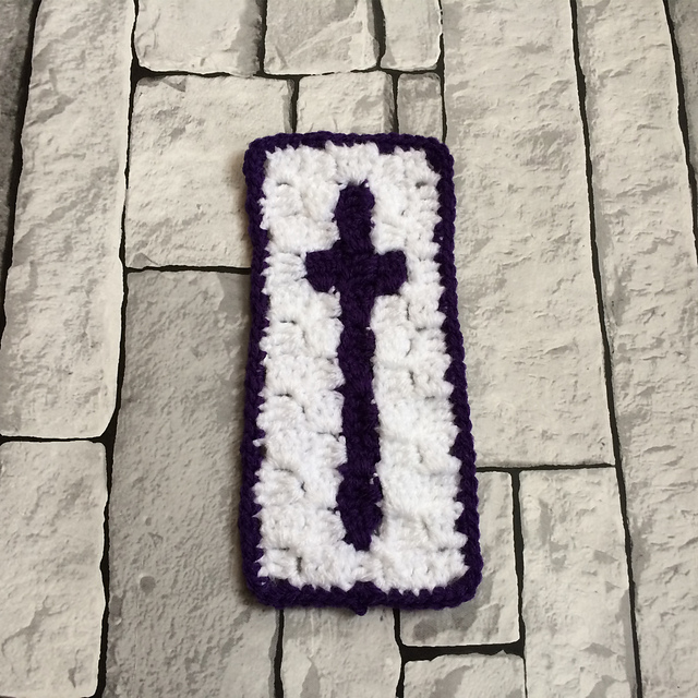 Ravelry: Easter Cross Bookmark pattern by Adele Uyan