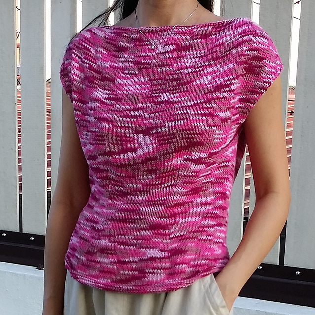 Ravelry: Contiguous Simple Tee pattern by Adeline Too