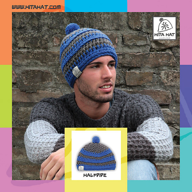 Ravelry: Hita Hat Halfpipe pattern by Hita Hat powered by Adriafil