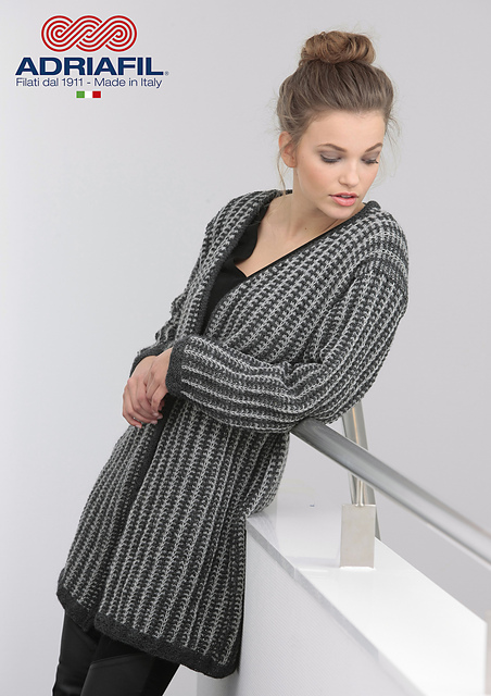 Ravelry: Adriafil Jeanette Cardigan pattern by Adriafil Yarn
