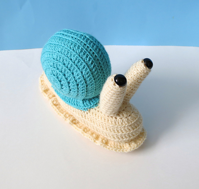 Ravelry: Sheldon the Snail pattern by Adriana Aguirre