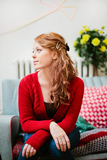 Ravelry: Ruby Sweater pattern by Amy Depew