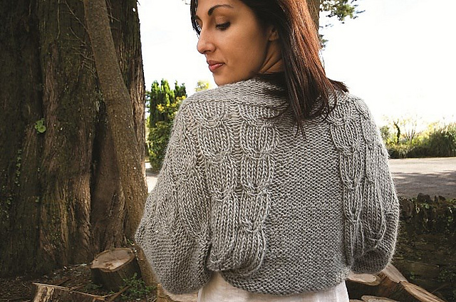 Ravelry: Angel Shrug pattern by Joanne Scrace