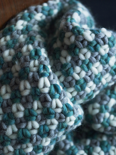 Ravelry: Multi-Strand Blanket pattern by Melanie Porter