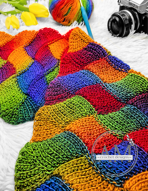 Ravelry: BRIOCHE DREAM STITCHERY pattern by Adriana M.