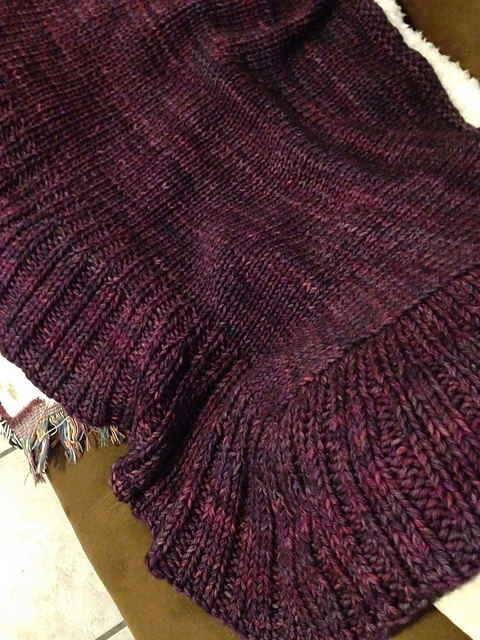 Ravelry: Aetara's November Ruffle Wrap