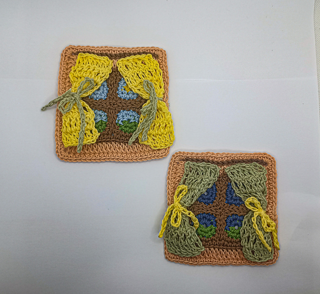 Ravelry: Day/Night Window Granny Square pattern by Afroditi Gaitanidi