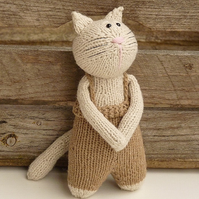 Ravelry: Leon Cat pattern by Aga Tutak