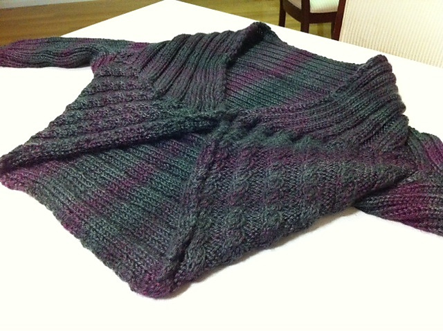Ravelry: Magic Cable Cardigan pattern by Lorna Miser