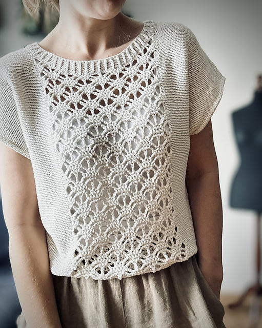 Ravelry: Vanilla Sweater pattern by Agnieszka Reduch