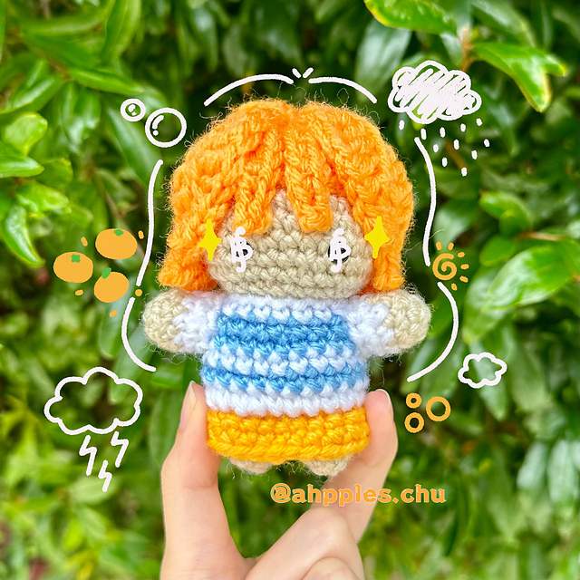 Ravelry: One Piece Nami Amigurumi pattern by Amanda Hang