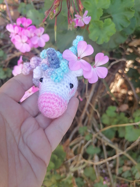 Ravelry: Unicorn Keychain pattern by Aileen Van der Berg