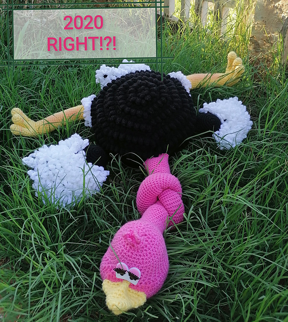 Ravelry: Ozzie the ostrich pattern by Aileen Van der Berg