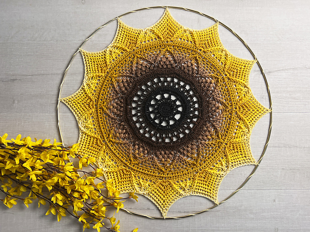 Ravelry: Total Eclipse Mandala pattern by Aimee Cunningham