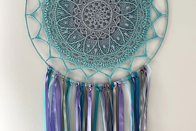Ravelry: Marigold Magic Dream Catcher pattern by Aimee Cunningham