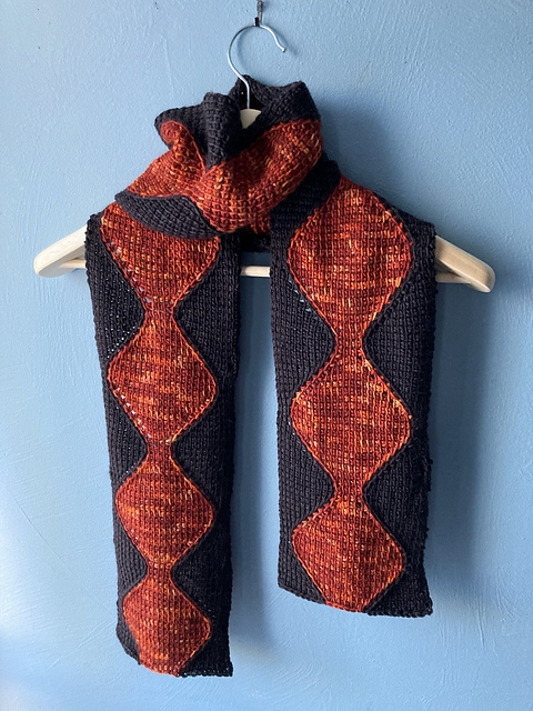 Ravelry: Lava flow scarf pattern by Aklori Designs