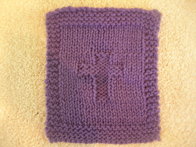 Ravelry: Prayer Square with Cross in Center pattern by Sandra Bellico