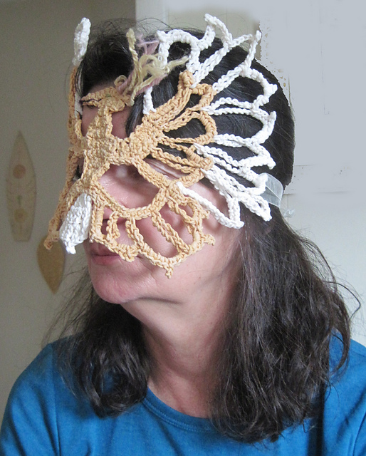 Ravelry: Phoenix Bird Mask pattern by Akua Lezli Hope AkuaDesigns