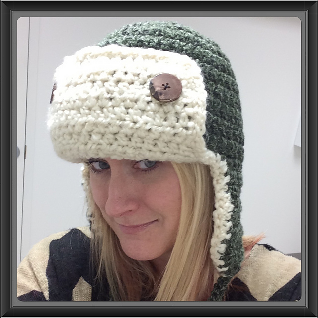 Ravelry: Like Totally.. Bomber Hat! pattern by Julie Fox