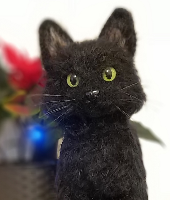 Ravelry: Realistic Black Cat pattern by Nataliia Gertsyk