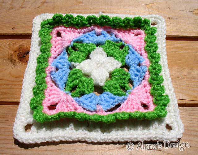 Ravelry: Spring Garden Square pattern by Alena Byers