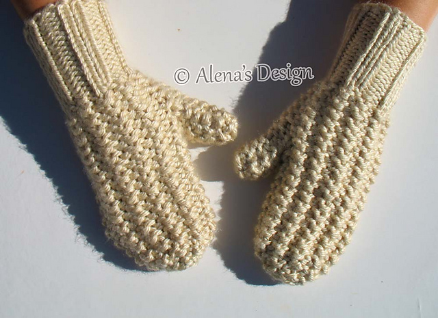 Ravelry: Jane Adult Mittens pattern by Alena Byers