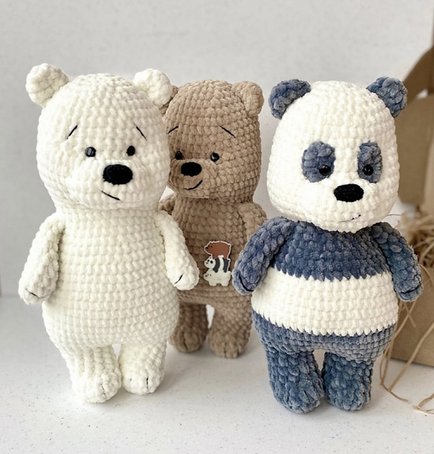 Ravelry: Three Bears pattern by Alena Titova