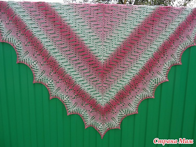 Ravelry: Ocean Waves shawl pattern by Alla Frolova