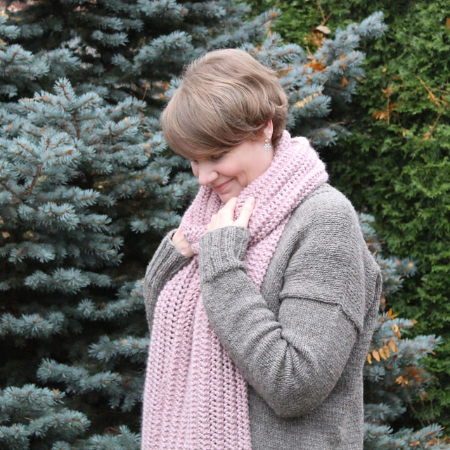 Ravelry: The Snow Day Scarf pattern by cold comfort knits