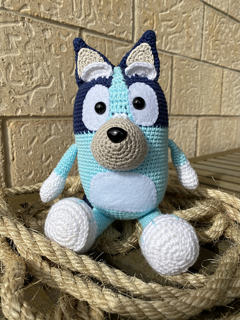 Ravelry: Bluey and Bingo pattern by Alison Rennison