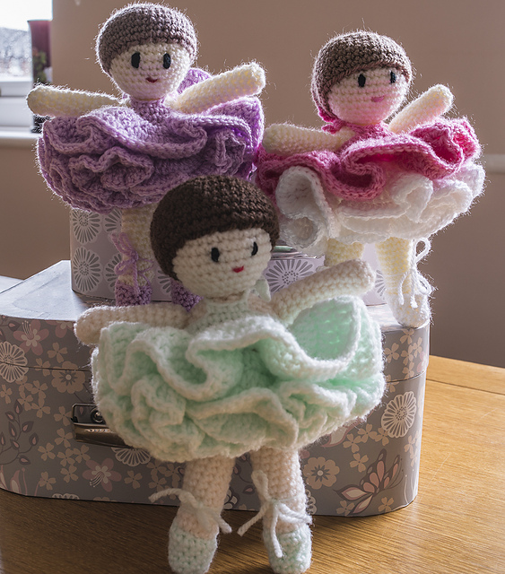 Ravelry: Ballerina Belles pattern by Ali Crafts Designs