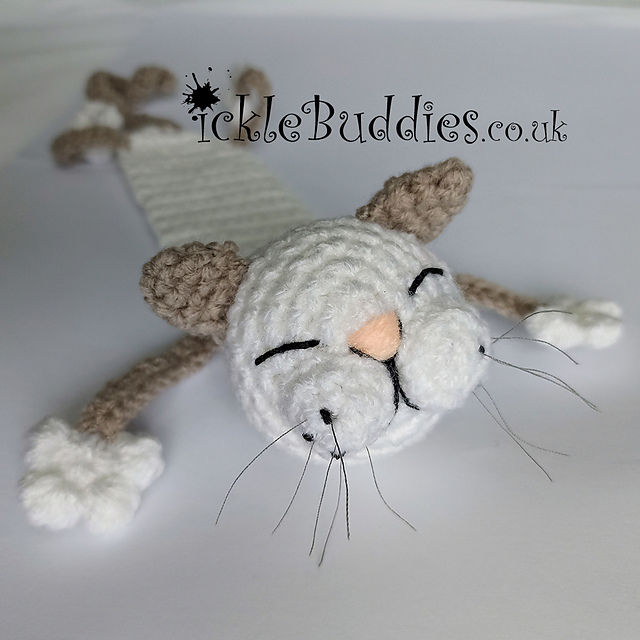 Ravelry: Crochet Cat Bookmark pattern by Alison Greenwood