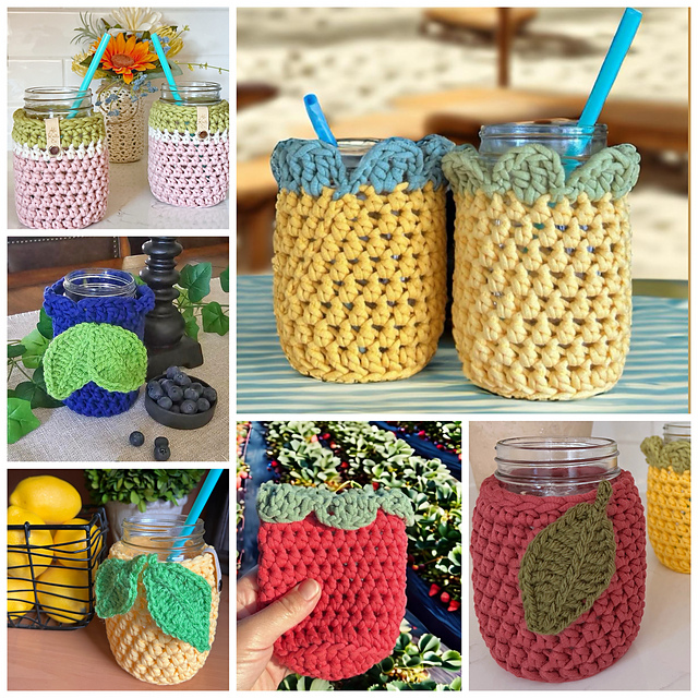 Ravelry: Fruit Salad Cozies pattern by Ali Knits Co