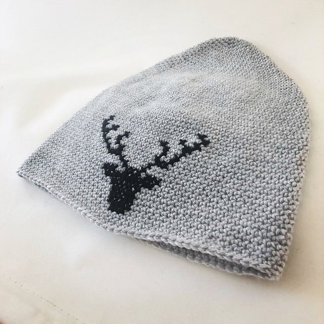Ravelry: Elk // Deer beanie pattern by Frisian Knitting