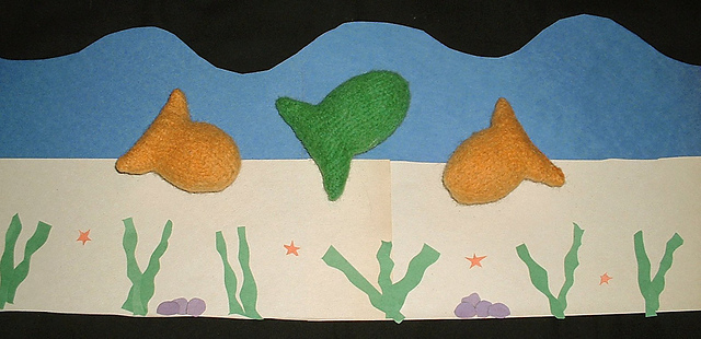 Ravelry: felted fish cat toy pattern by Alien Sunset