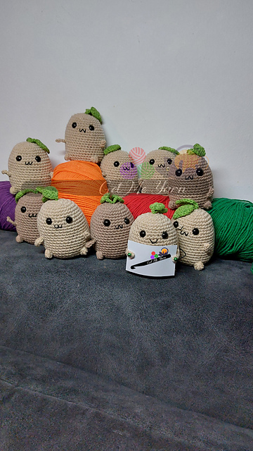 Ravelry: Supportive potato pattern by Alina Hoza