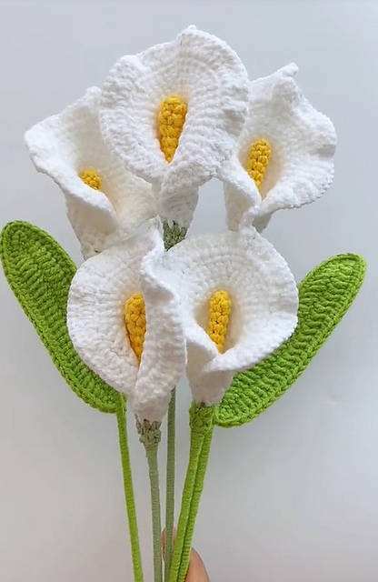 Ravelry: Calla Lily Flower pattern by Alina Handmade