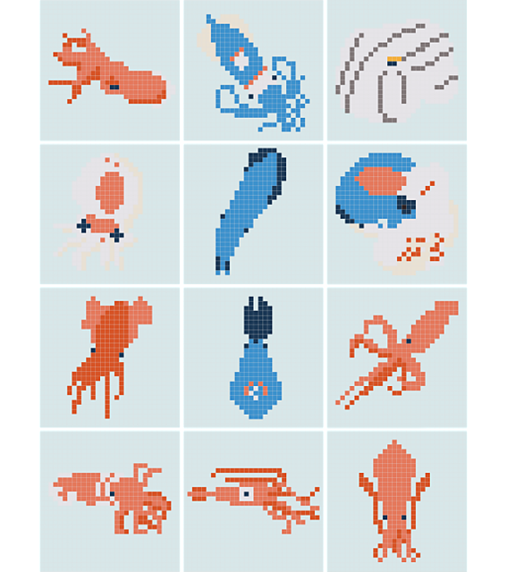 Ravelry: Squid C2C Blocks pattern by Alisha Ober