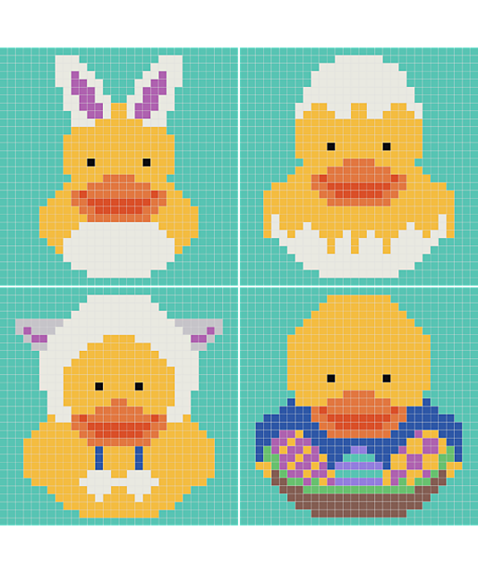 Ravelry: Easter Rubber Ducks pattern by Alisha Ober