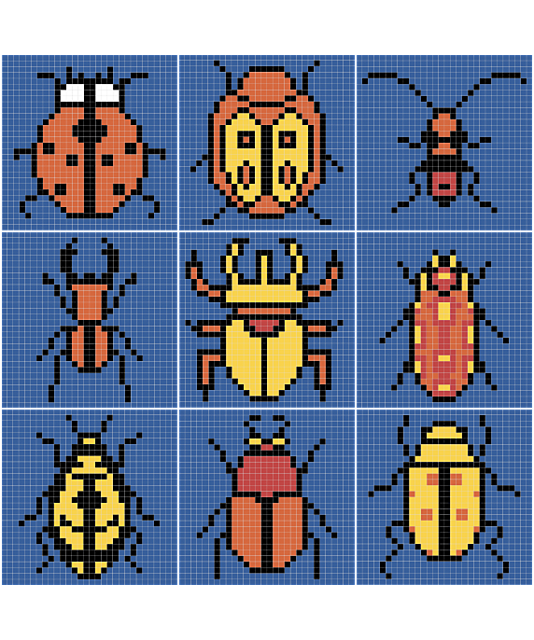 Ravelry: Beetle C2C Blocks pattern by Alisha Ober