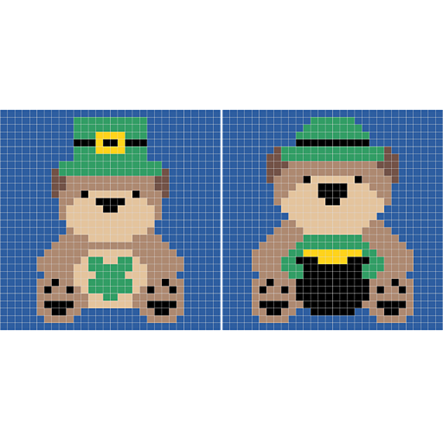 Ravelry: St. Patrick's Day Teddy Bears pattern by Alisha Ober