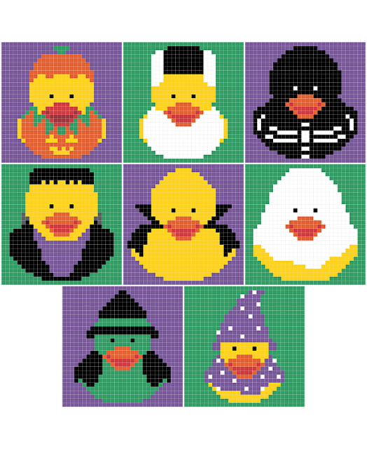 Ravelry: Halloween Rubber Ducks pattern by Alisha Ober