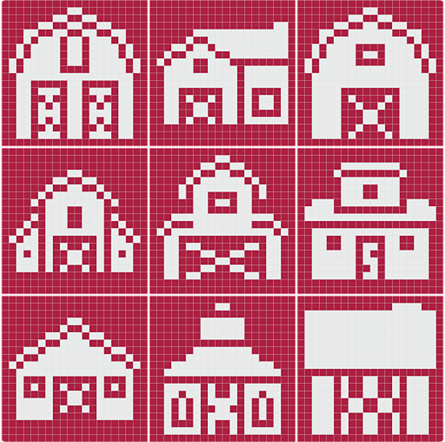 Ravelry: Barns pattern by Alisha Ober