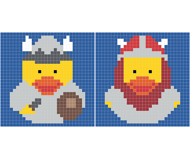 Ravelry: Viking Rubber Ducks pattern by Alisha Ober