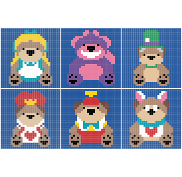 Ravelry: Alice in Wonderland Bears pattern by Alisha Ober